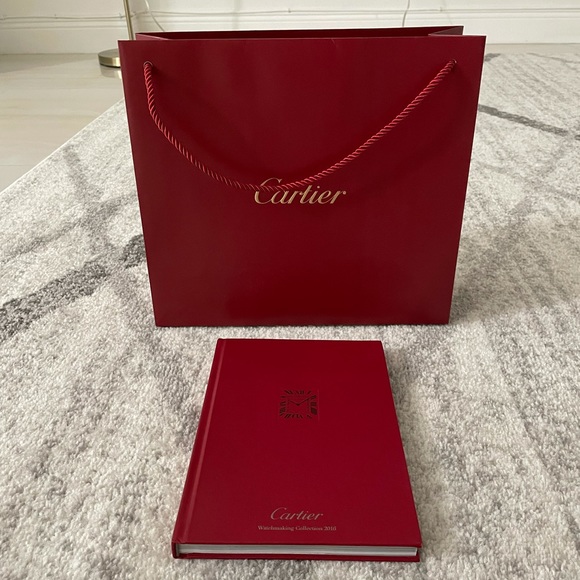 Cartier | Bags | Authentic Cartier Bag And Coffee Table Book | Poshmark